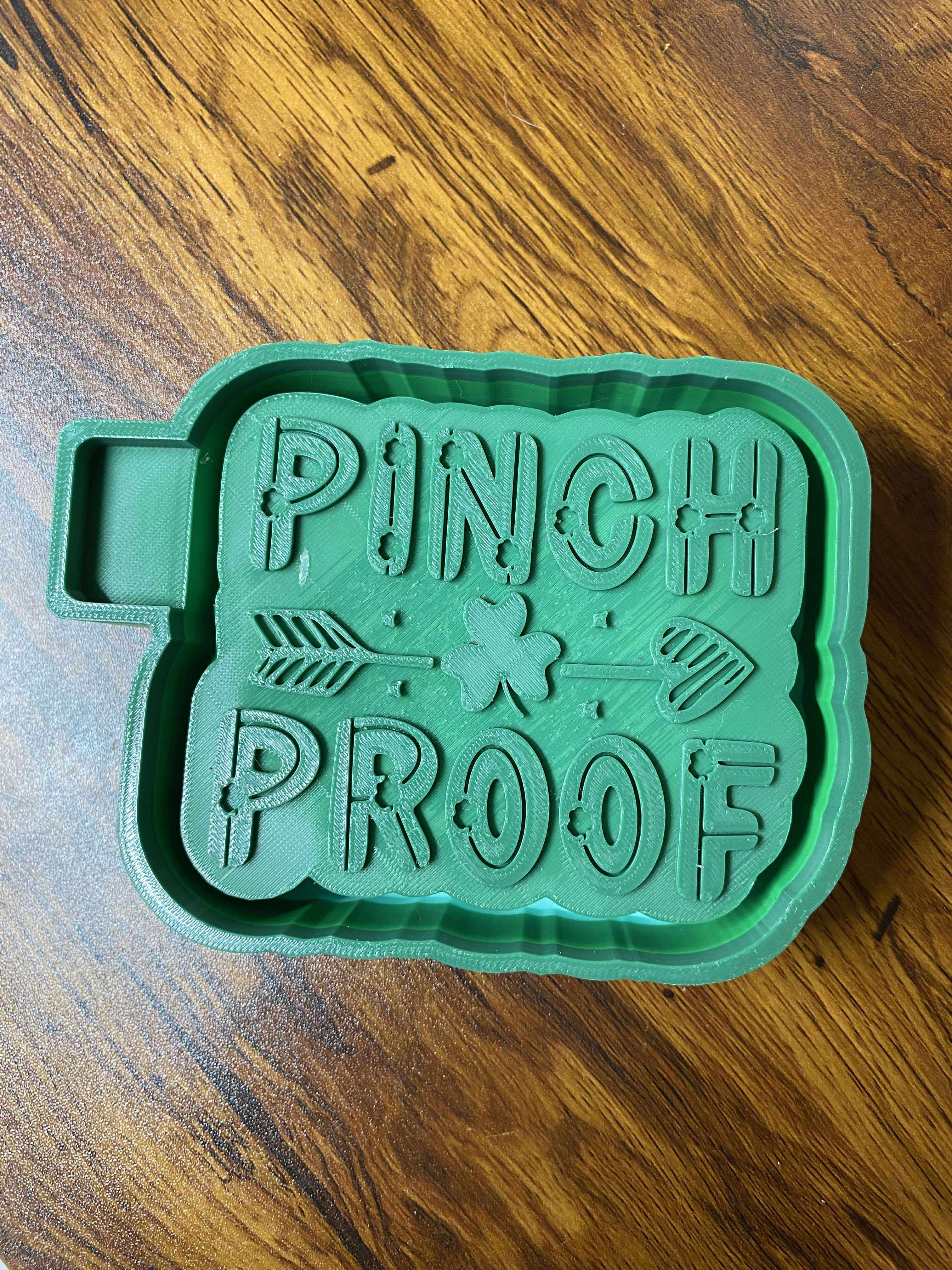 Patricks Pinch Proof Mold – Lazy Day Crafts